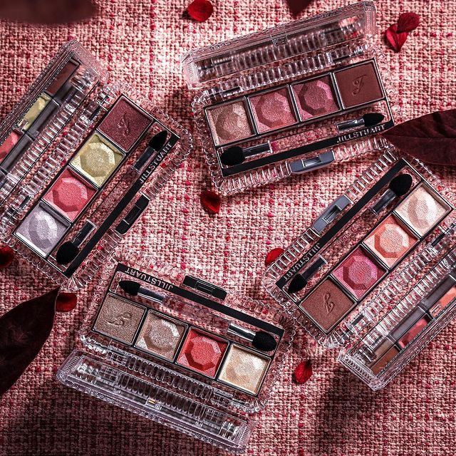 JILLSTUART丝绒四色眼影盘6g